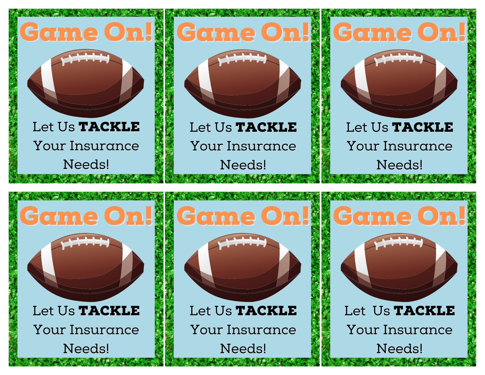 Let Us Tackle Your Insurance Needs, Football Pop by Tags, Real Estate ...