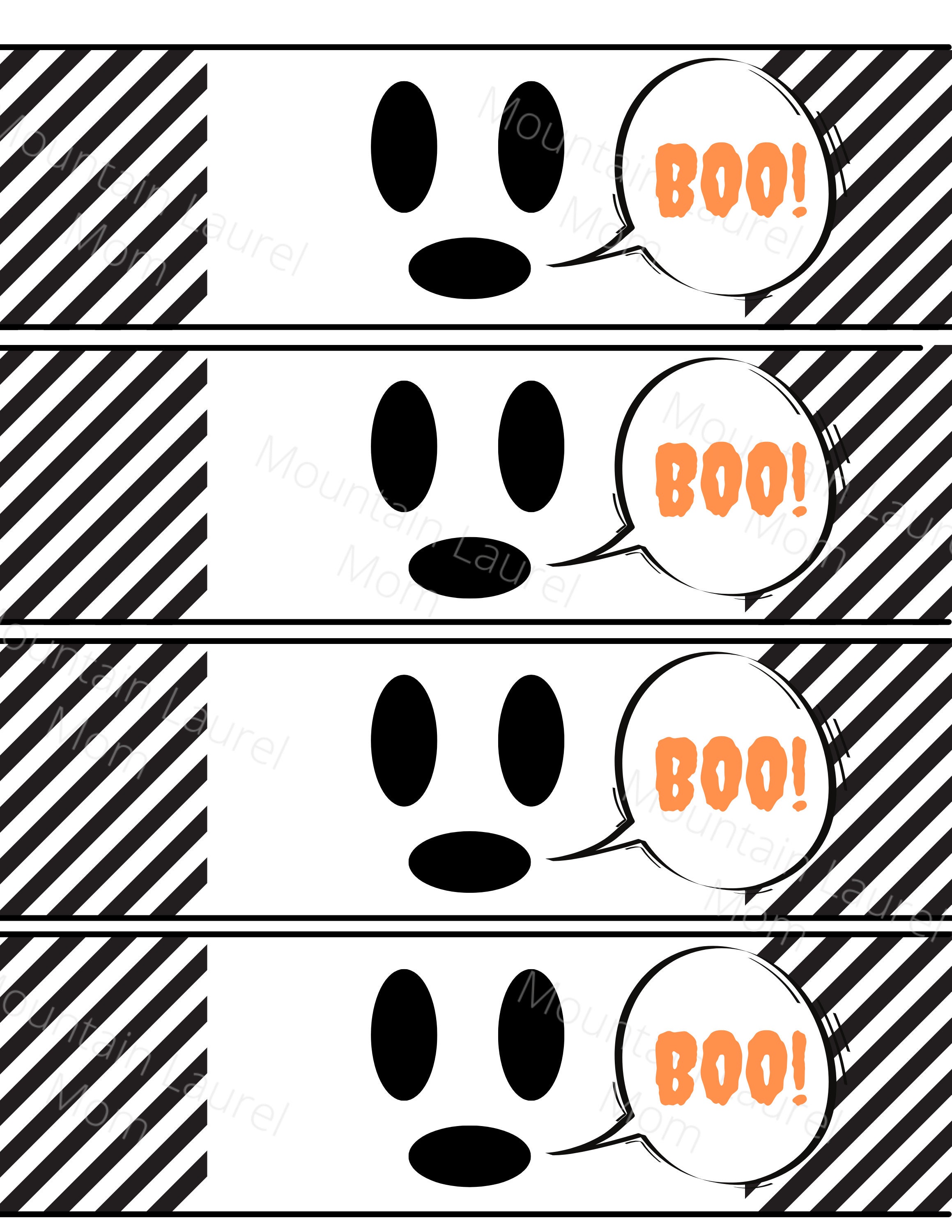 Printable Halloween, Water Bottle Labels, Halloween Decoration ...