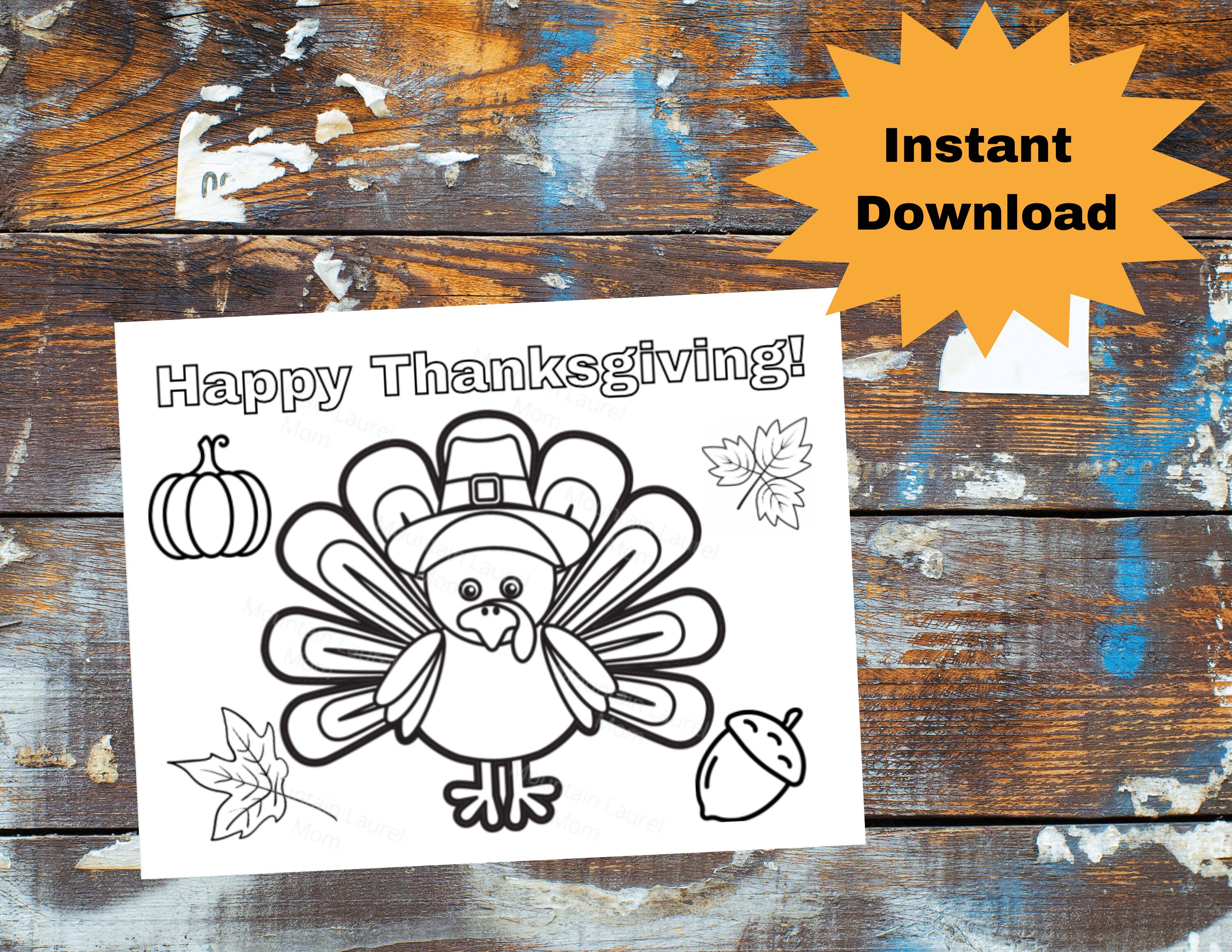 Thanksgiving Coloring Sheet, Coloring Sheet, Coloring Page ...