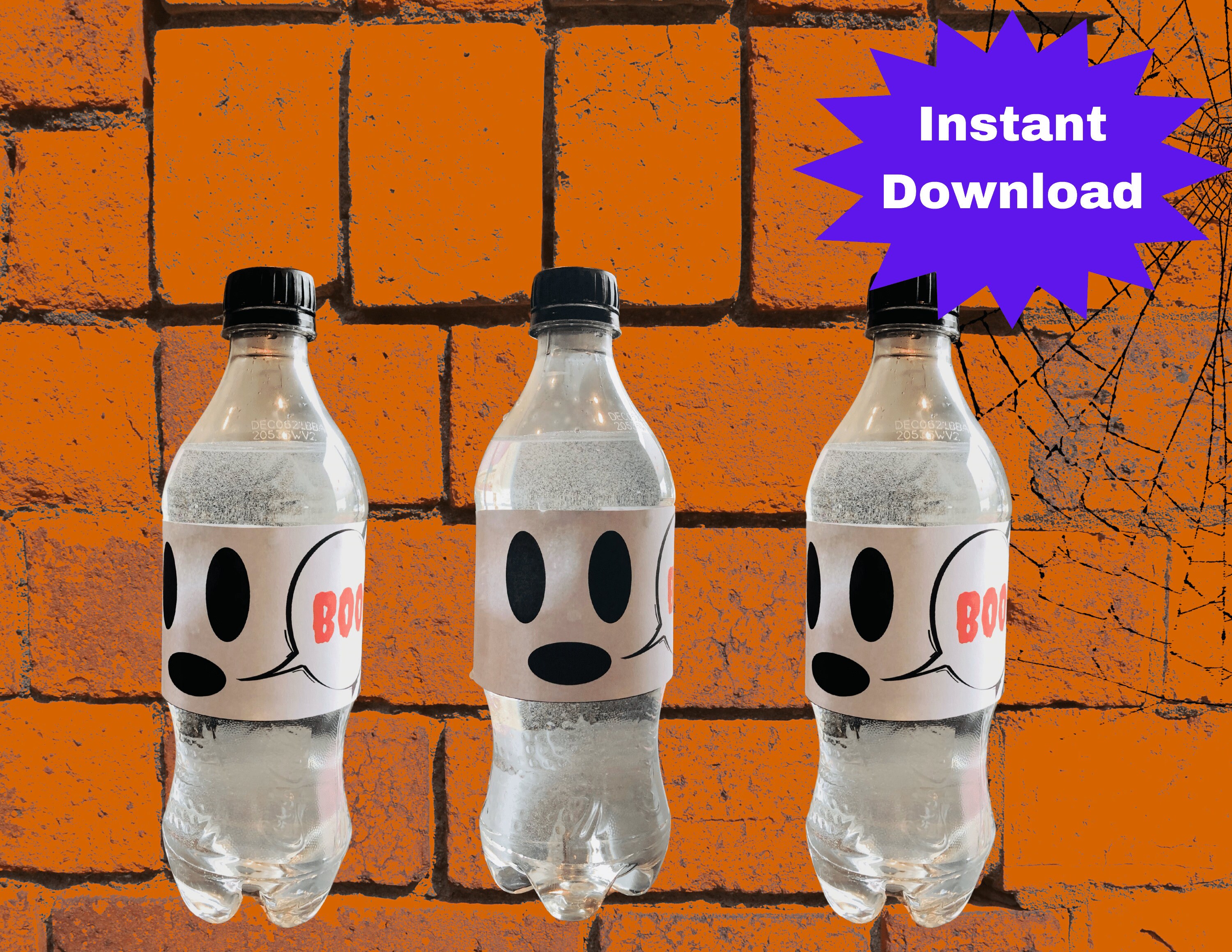 Printable Halloween, Water Bottle Labels, Halloween Decoration ...