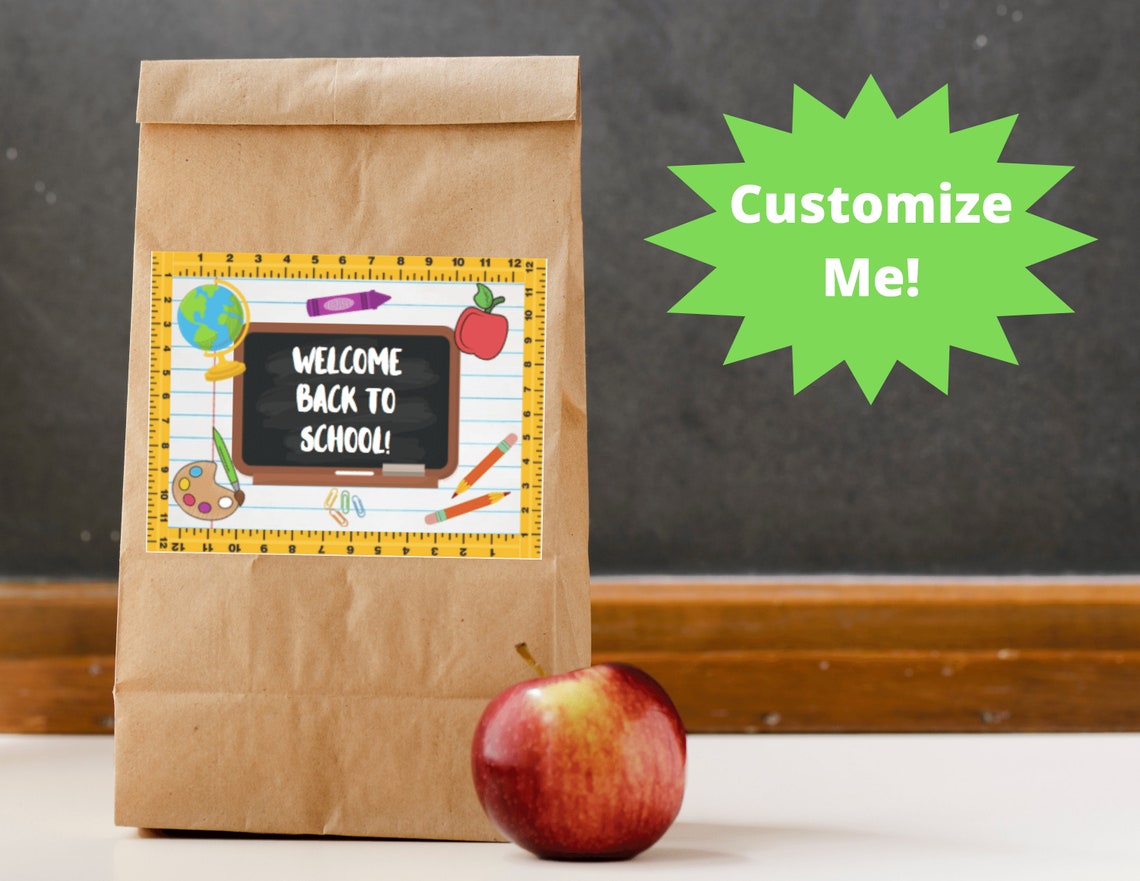 Customizable School Signs, Student Name Tags, Cubby Labels, Class ...