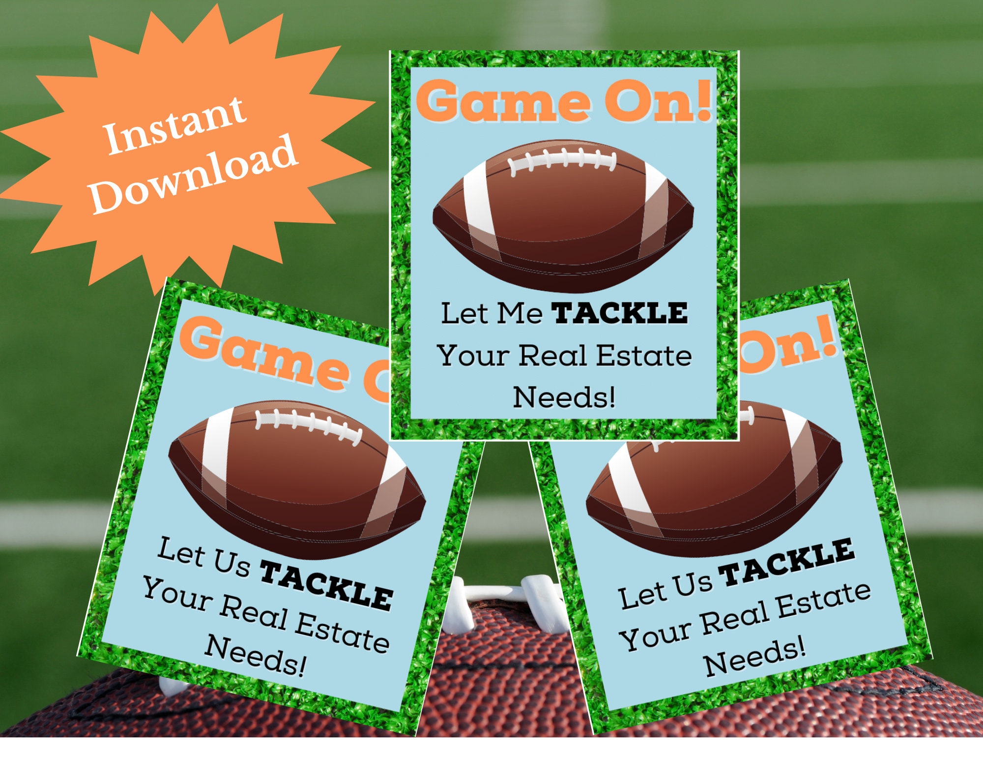 Let Us Tackle Your Real Estate Needs, Football Pop by Tags, Real Estate ...