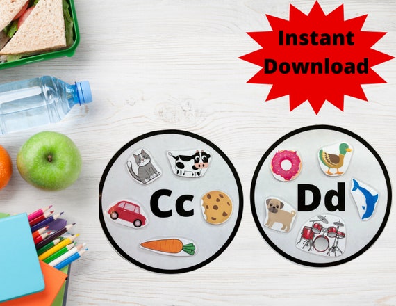 Printable Alphabet Preschool Letter Game Activity - Etsy