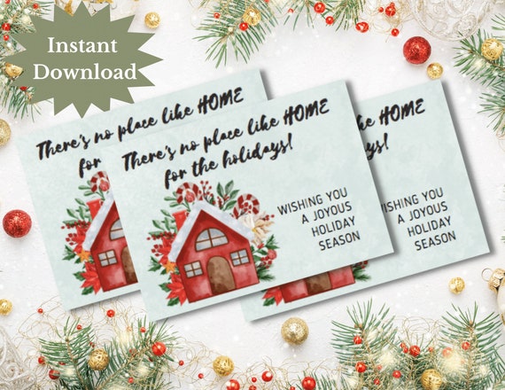 Christmas Real Estate Realtor Marketing Pop by Tag Holiday - Etsy
