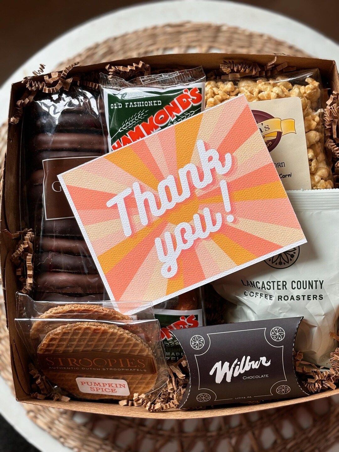 Thank You! Lancaster County Snack Gift Box, Taste of Lancaster, Dutch ...