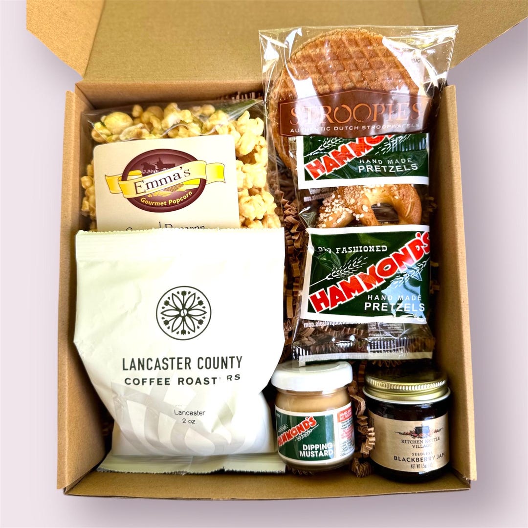 Best of Lancaster County Snack Gift Box, Taste of Lancaster, Dutch ...