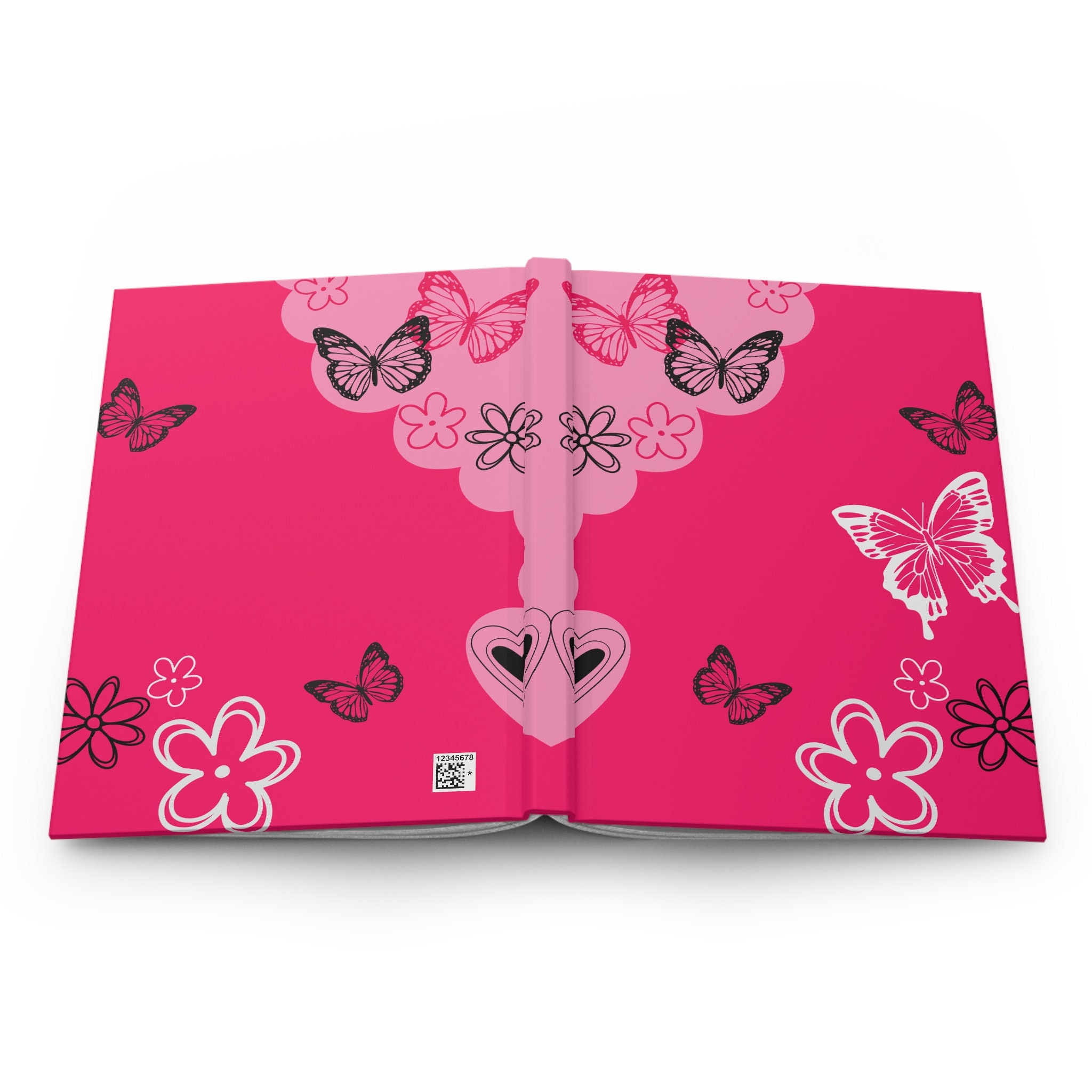 Pink Y2K Butterfly Journal Gift 2000s Diary Nostalgic Cute Notebook ...