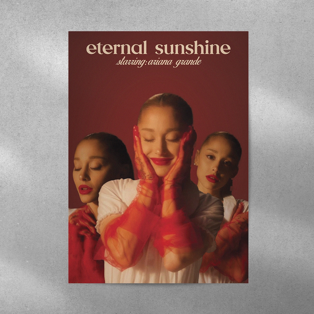 Ariana Grande Eternal Sunshine Poster - Etsy