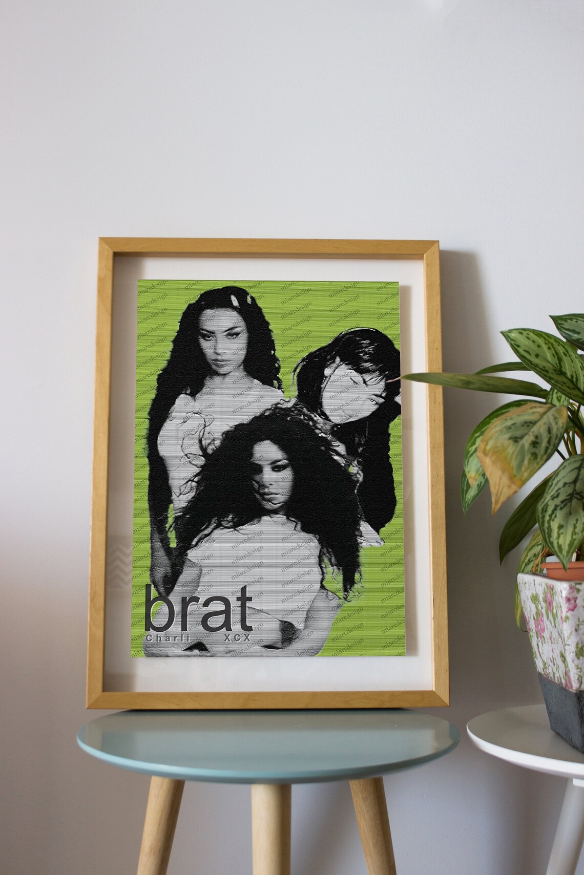 Charli XCX Brat Poster - Etsy
