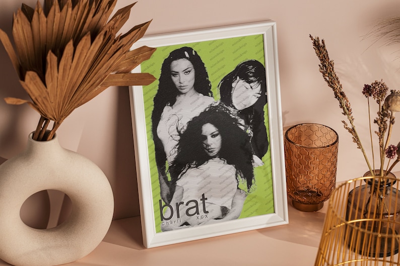 Charli XCX Brat Poster - Etsy