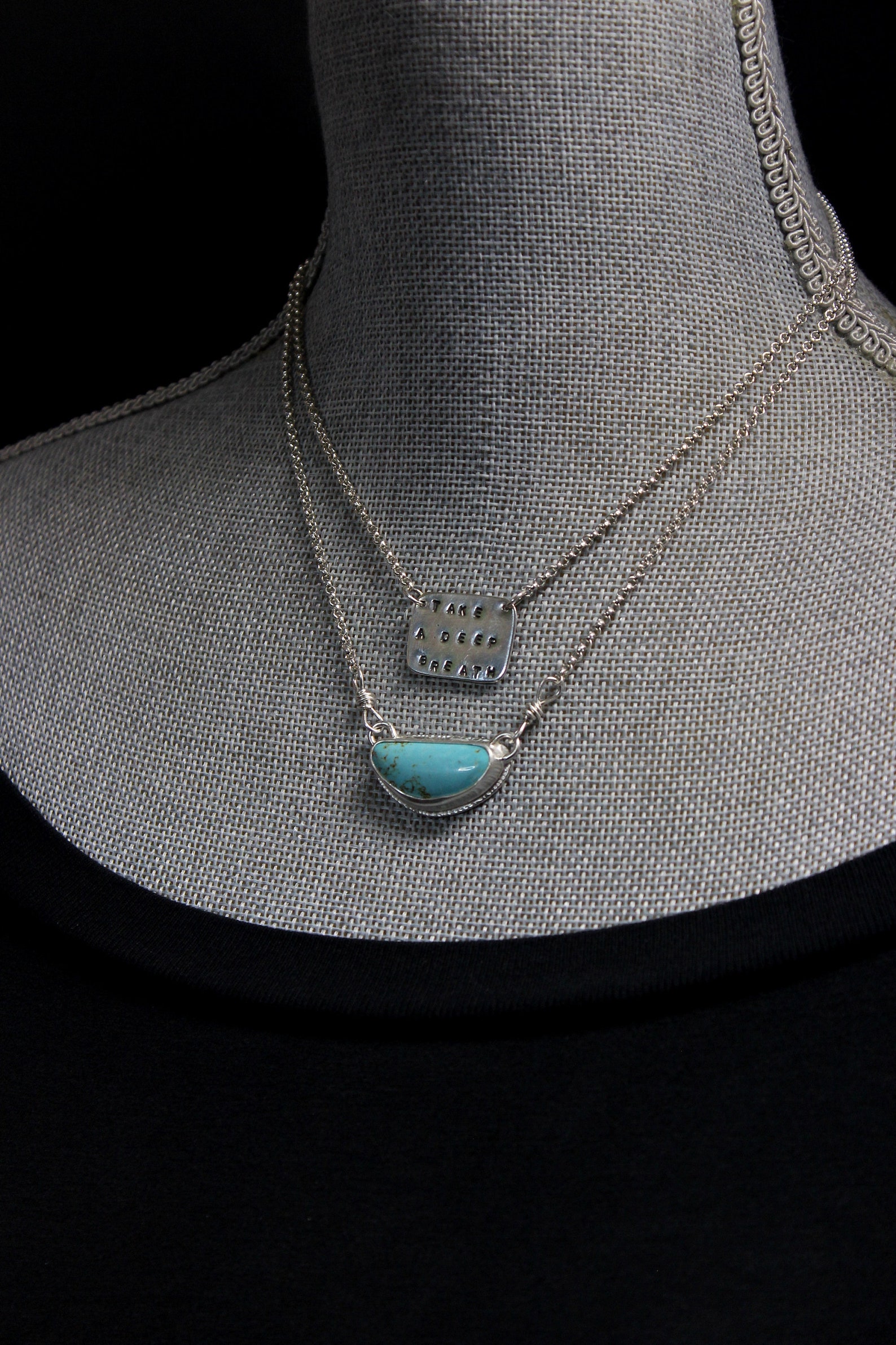 Number 8 Mine/#8 Mine Turquoise Sterling Silver Necklace | Statement ...