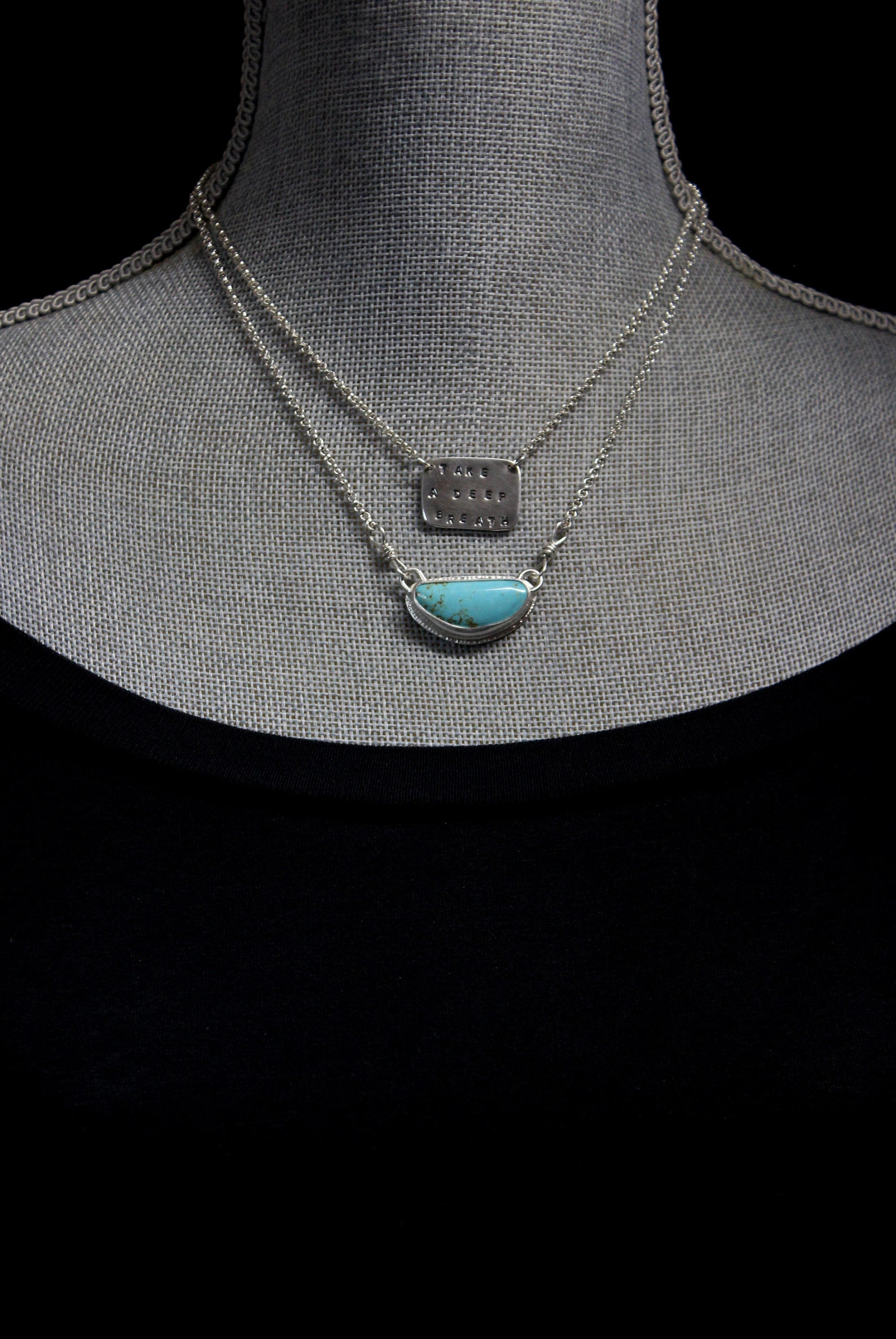 Number 8 Mine/#8 Mine Turquoise Sterling Silver Necklace | Statement ...