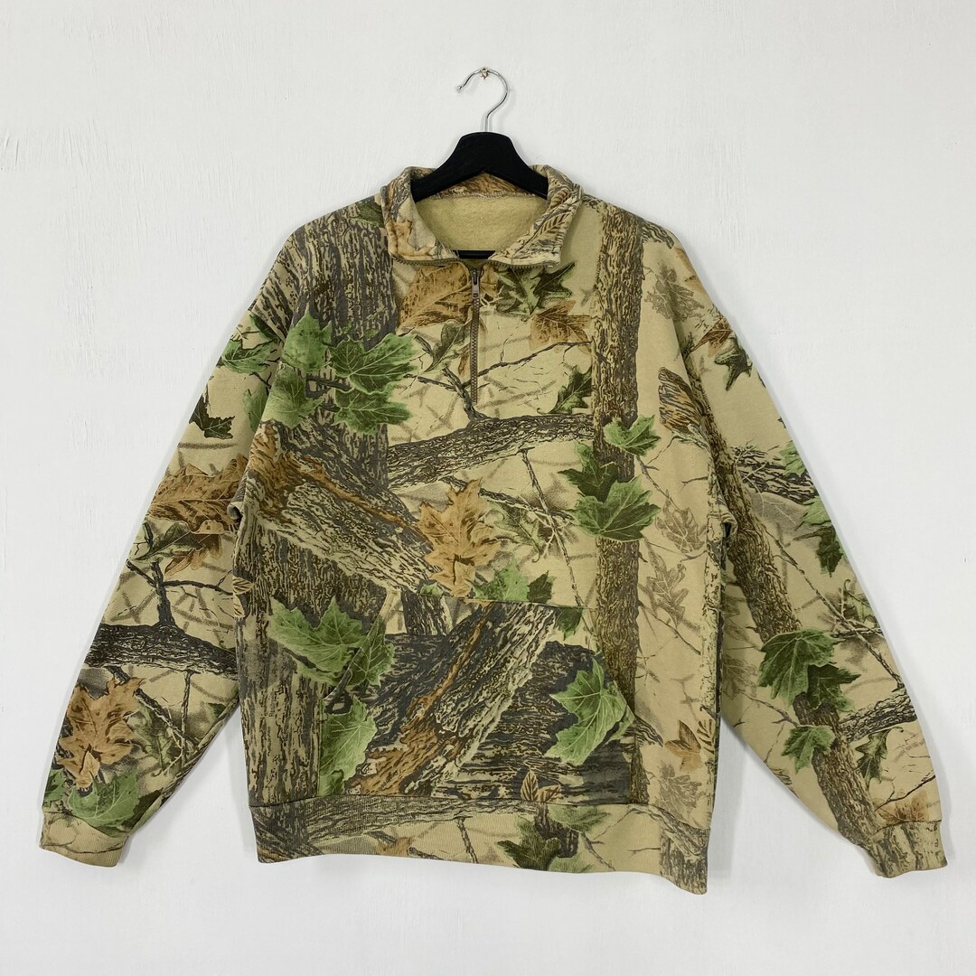 Vintage Real Tree Sweatshirt Real Tree Crewneck Real Tree Camouflage ...