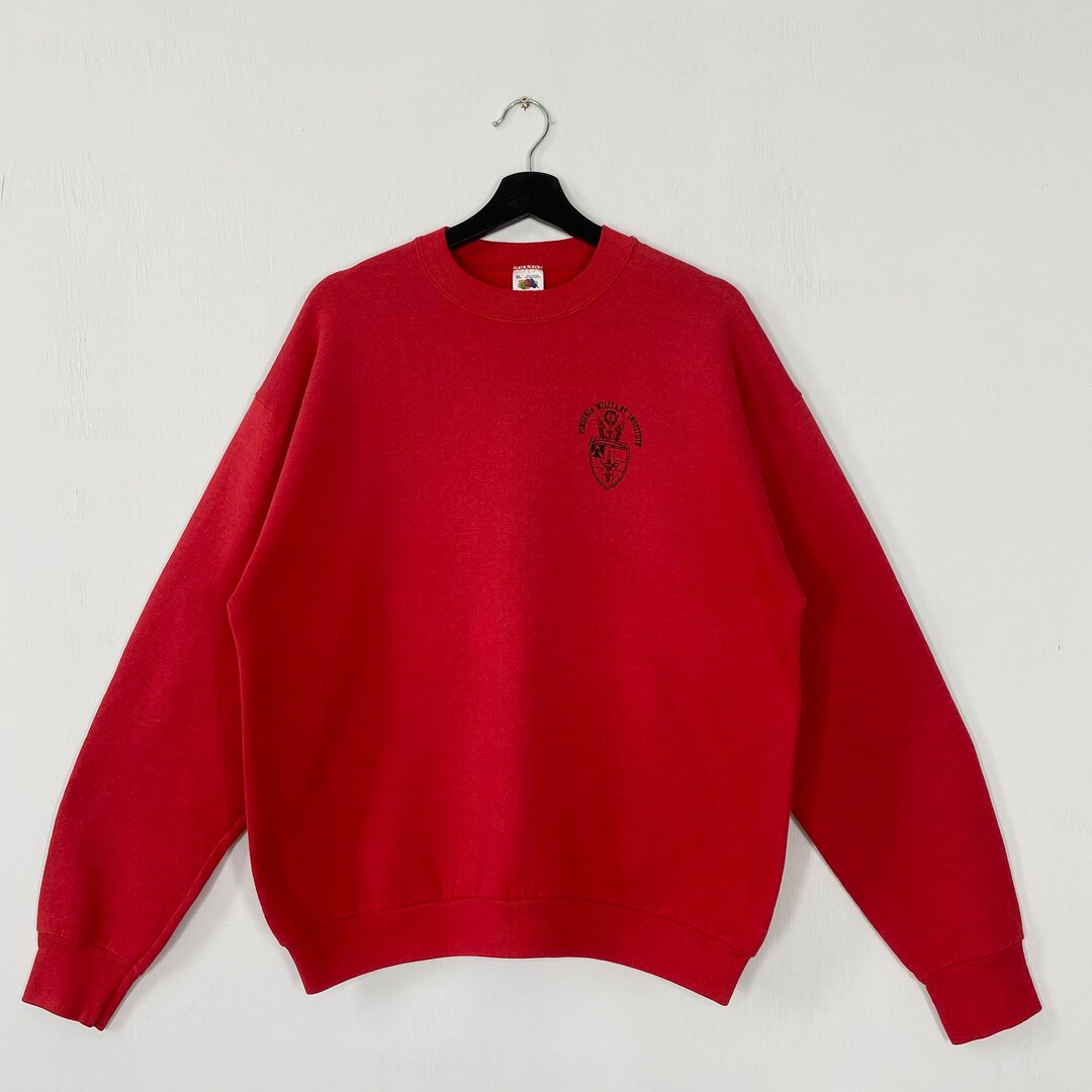 Vintage 90s Virginia Military Institute Sweatshirt Military Institute ...