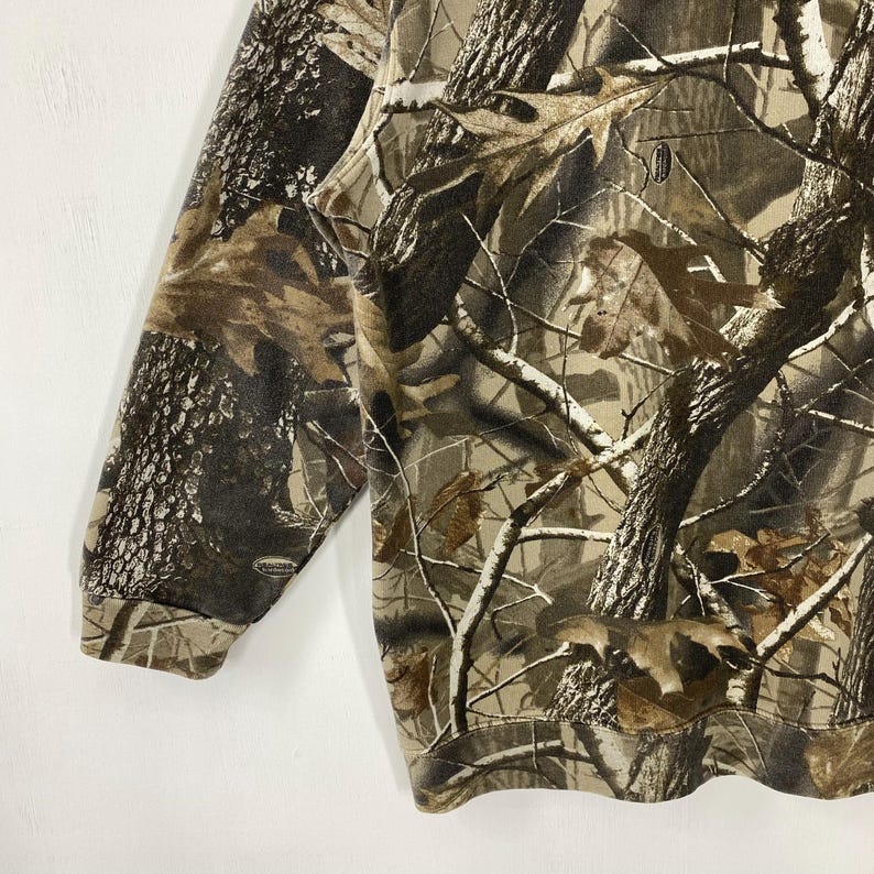 Vintage Real Tree Sweatshirt Real Tree Crewneck Real Tree Camouflage ...