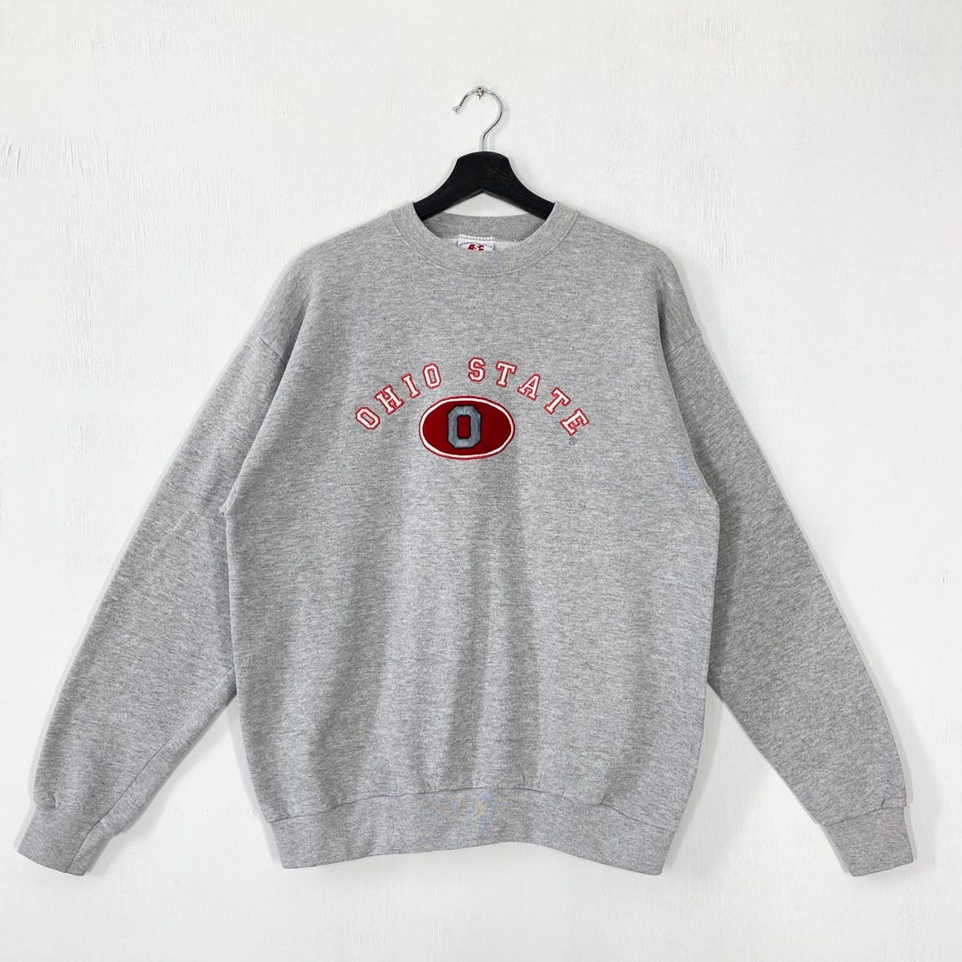Vintage 90s Ohio State University Sweatshirt Ohio State Crewneck Ohio ...