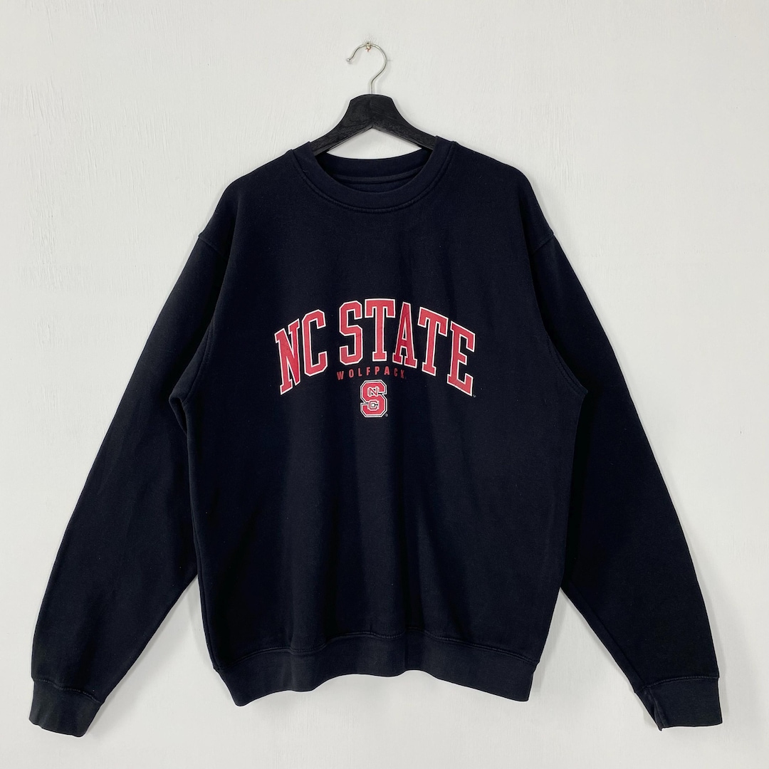 Vintage North Carolina State University Sweatshirt Crewneck Pullover NC ...