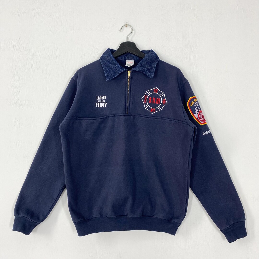 Vintage Fire Department New York Sweatshirt FDNY Crewneck FDNY Sweater ...