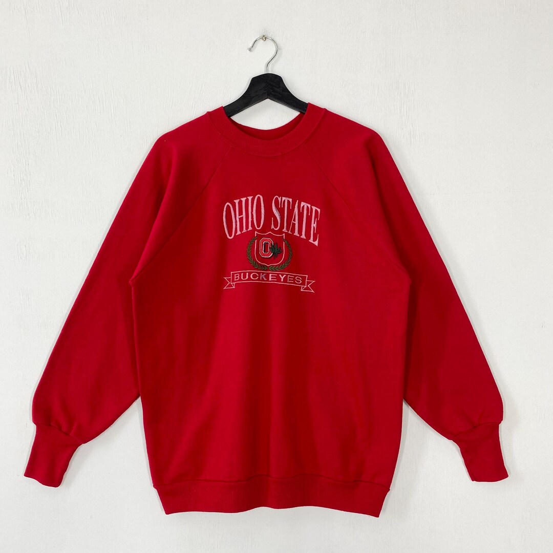 Vintage 80s Ohio State University Sweatshirt Crewneck Pullover Ohio ...