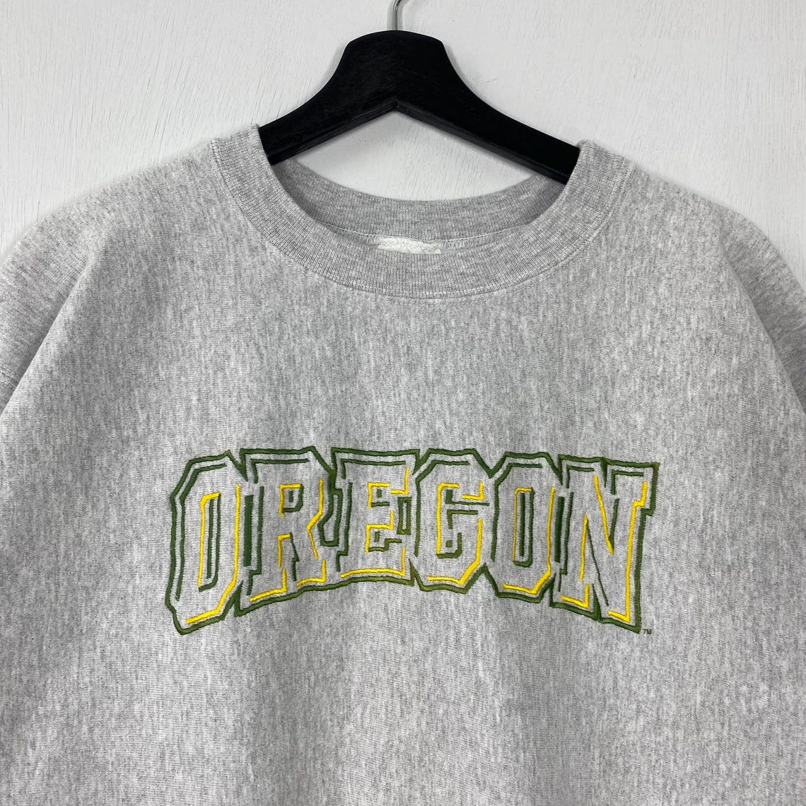 Vintage 90s University Oregon Sweatshirt University Oregon Crewneck ...