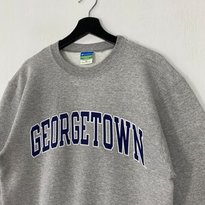 Vintage Georgetown University Sweatshirt Georgetown Crewneck Georgetown ...