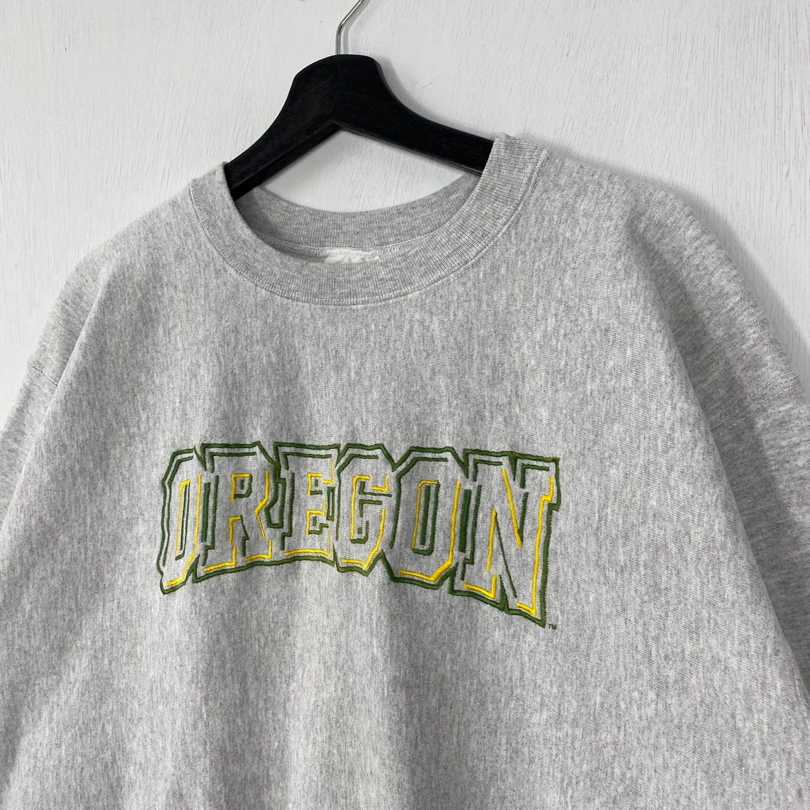Vintage 90s University Oregon Sweatshirt University Oregon Crewneck ...