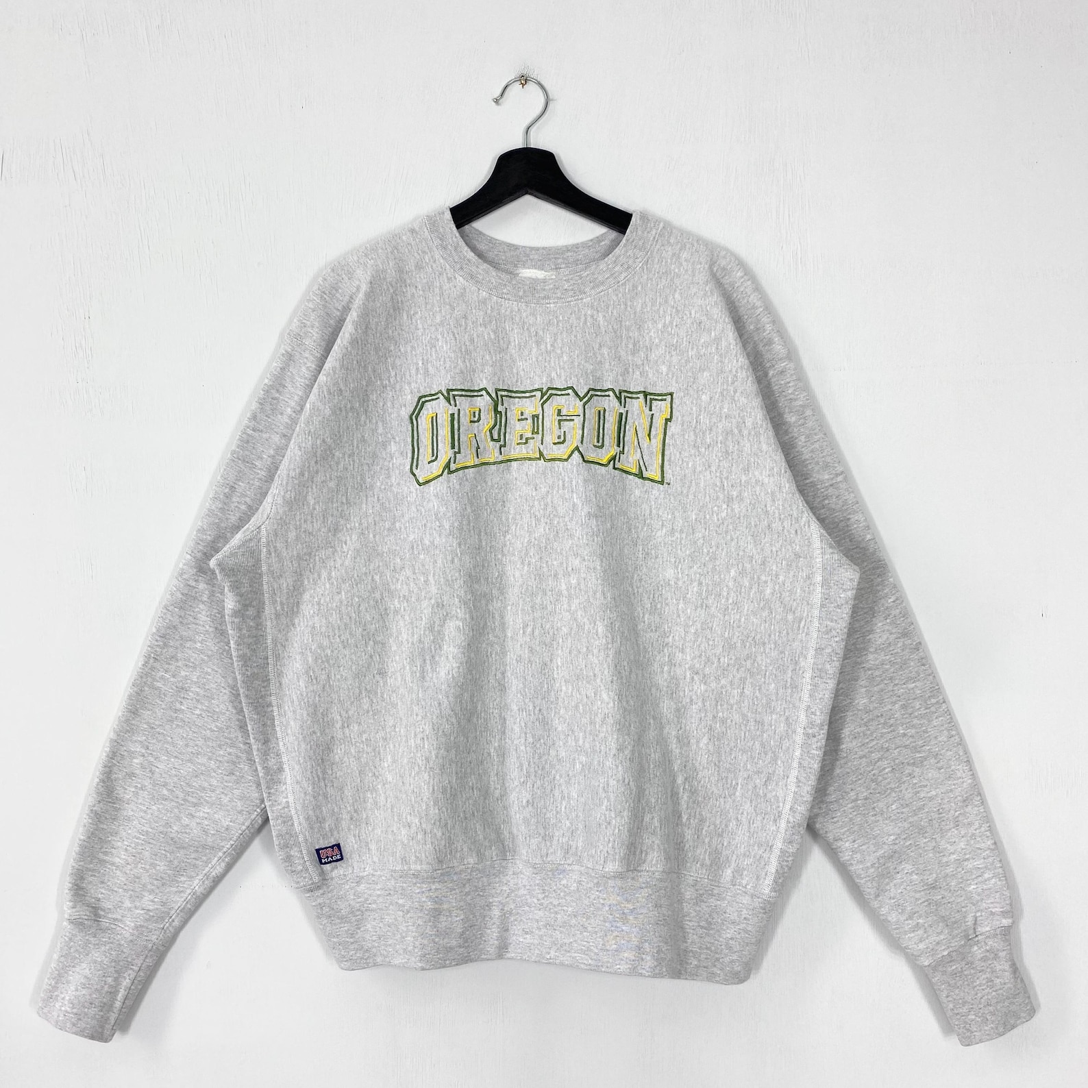 Vintage 90s University Oregon Sweatshirt University Oregon Crewneck ...