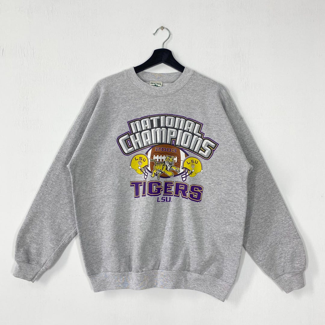 Vintage Louisiana State University Sweatshirt Louisiana State Crewneck ...