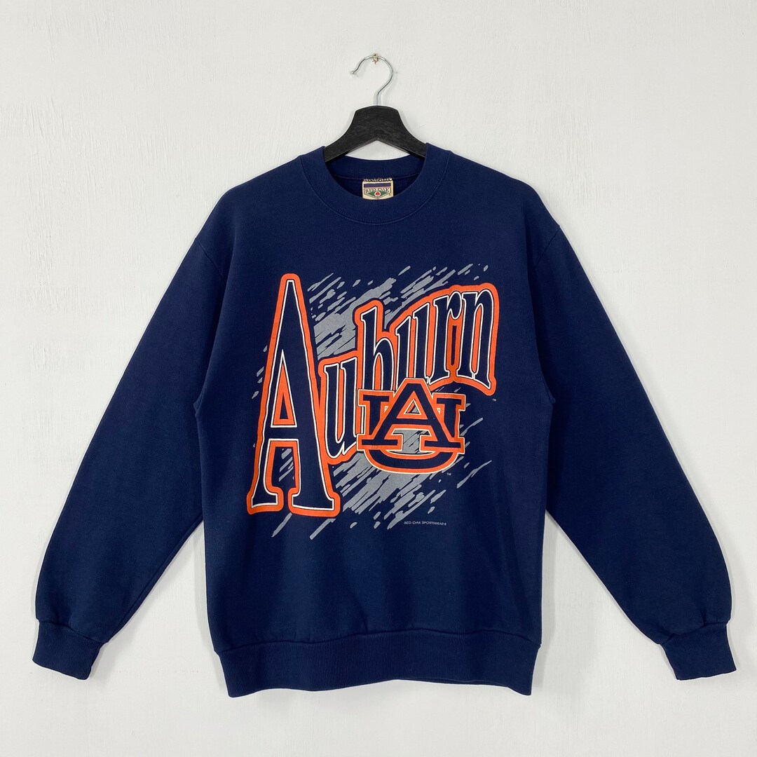 Vintage 90s Auburn University Sweatshirt Auburn Crewneck Auburn ...