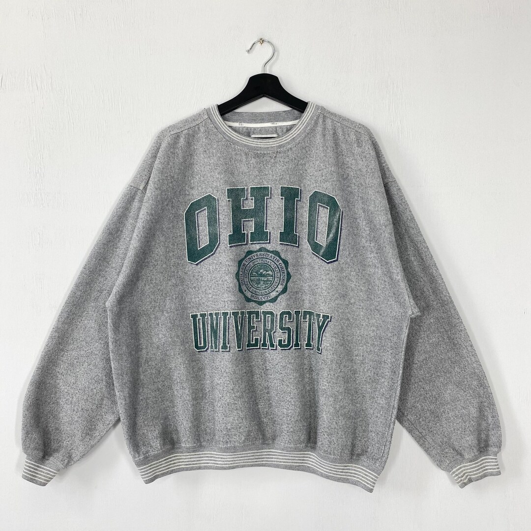 Vintage 90s Ohio University Sweatshirt Ohio University Crewneck Ohio ...