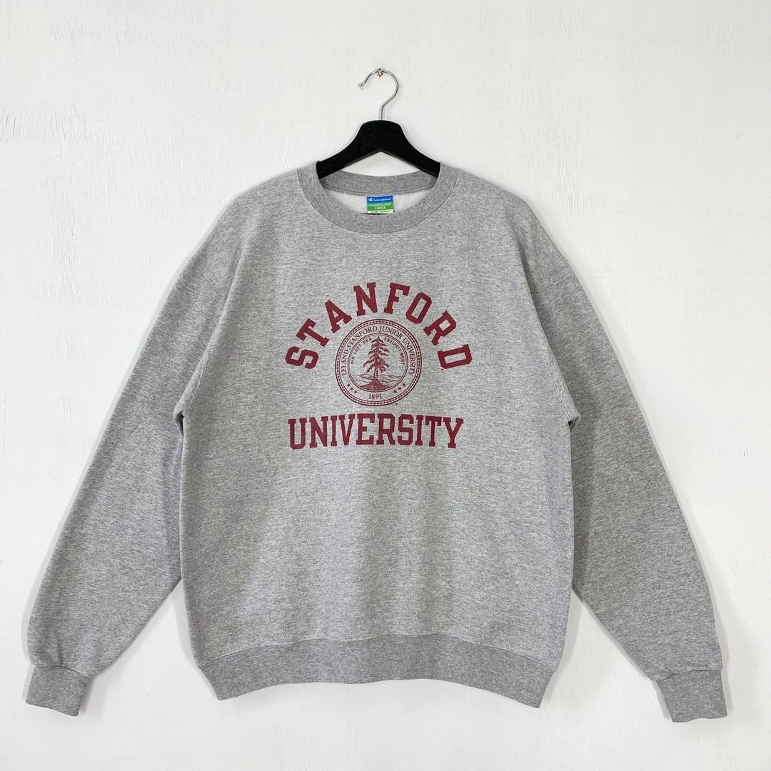 Vintage Stanford University Sweatshirt Stanford University Crewneck Stanford Sweater Pullover ...