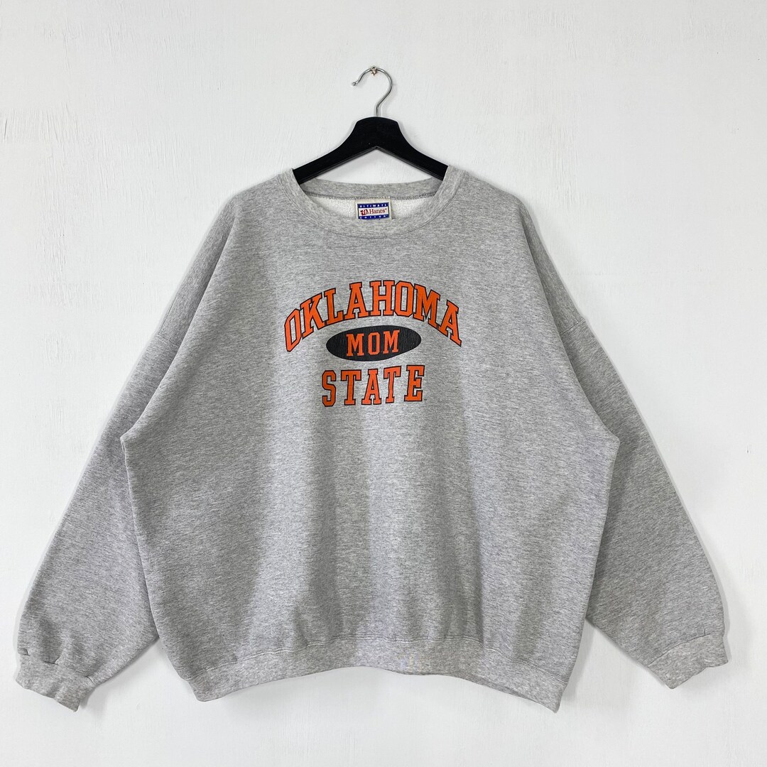 Vintage Oklahoma State University Sweatshirt Oklahoma State Crewneck ...