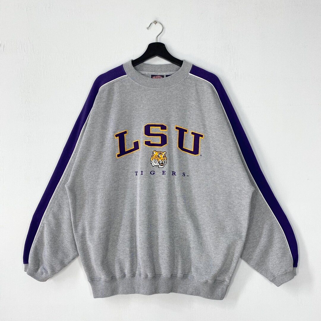 Vintage Louisiana State University Sweatshirt Louisiana State Crewneck ...