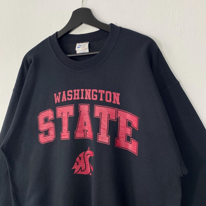 Vintage Washington State University Sweatshirt Crewneck Pullover ...