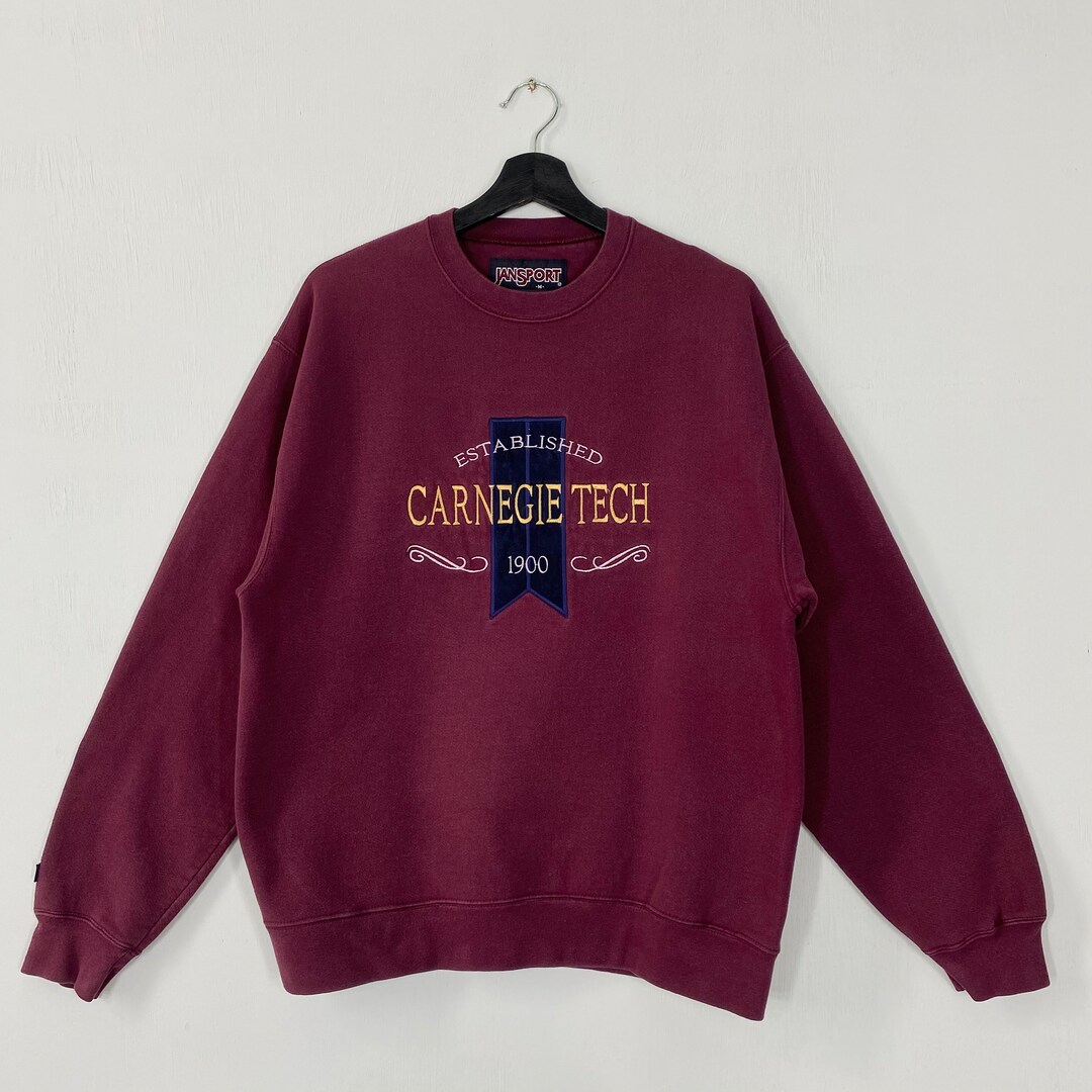 Vintage Carnegie Mellon University Sweatshirt Carnegie Tech Crewneck ...