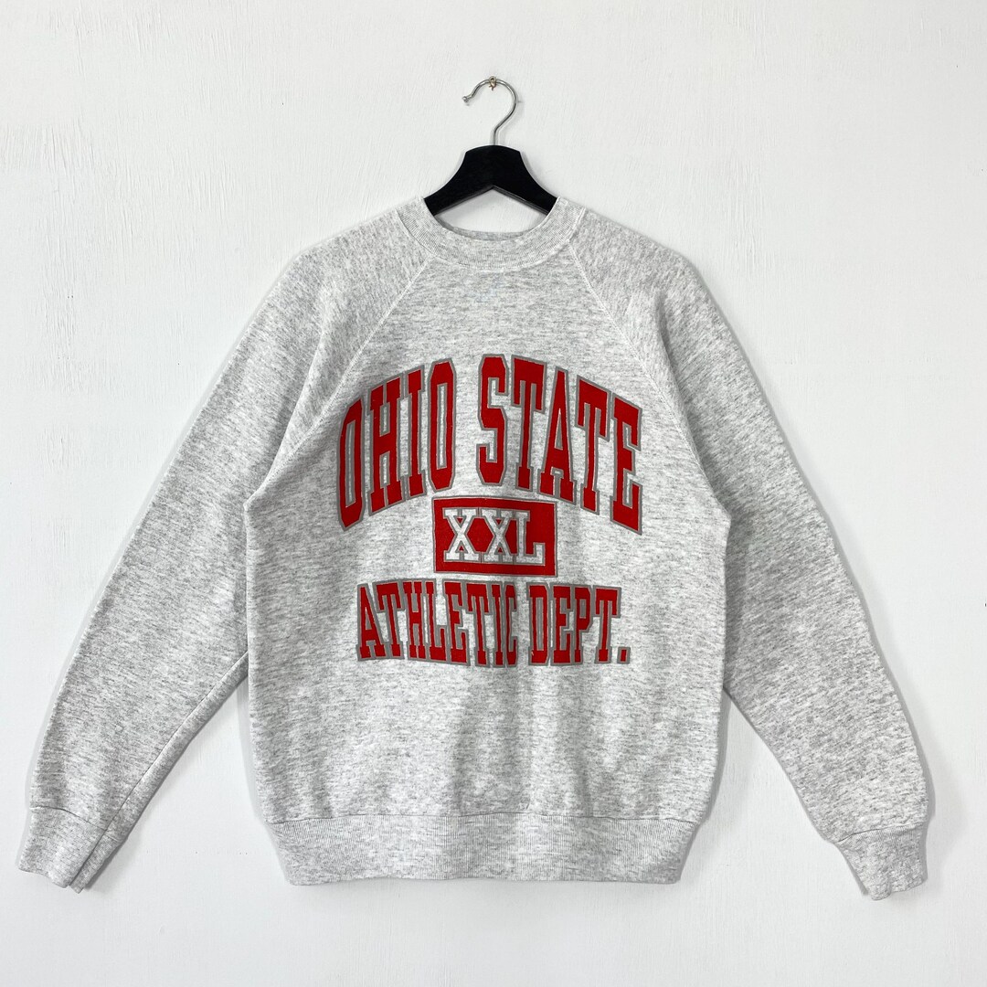 Vintage 90s Ohio State University Sweatshirt Ohio State Crewneck Ohio ...