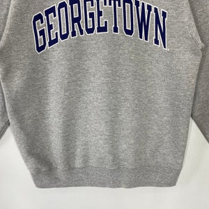 Vintage Georgetown University Sweatshirt Georgetown Crewneck Georgetown ...