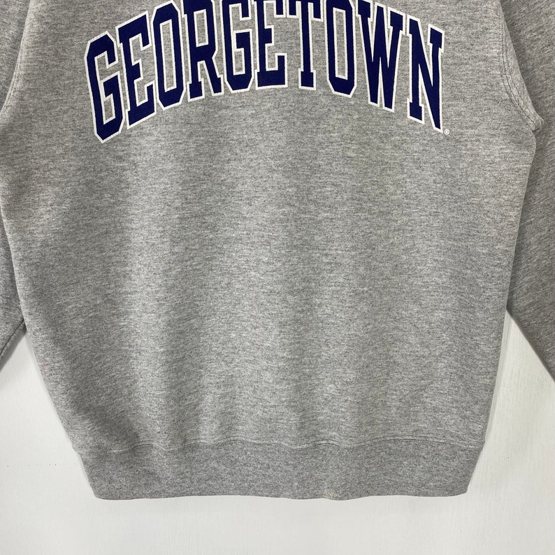 Vintage Georgetown University Sweatshirt Georgetown Crewneck Georgetown ...