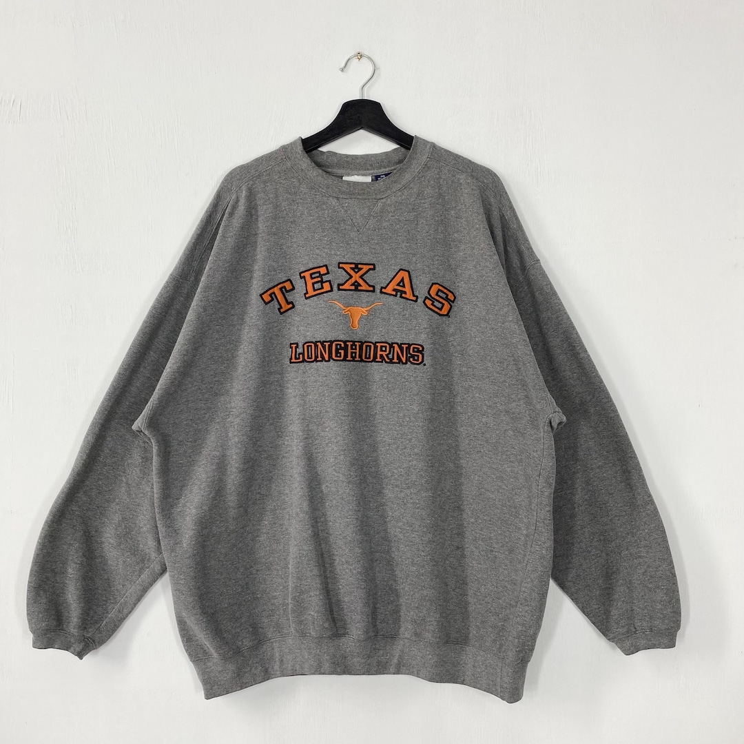 Vintage University Texas Sweatshirt University Texas Crewneck Texas ...
