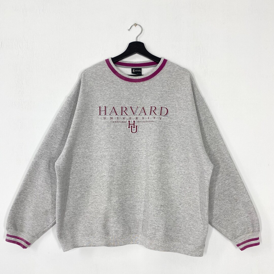Vintage 90s Harvard University Sweatshirt Harvard University Crewneck ...
