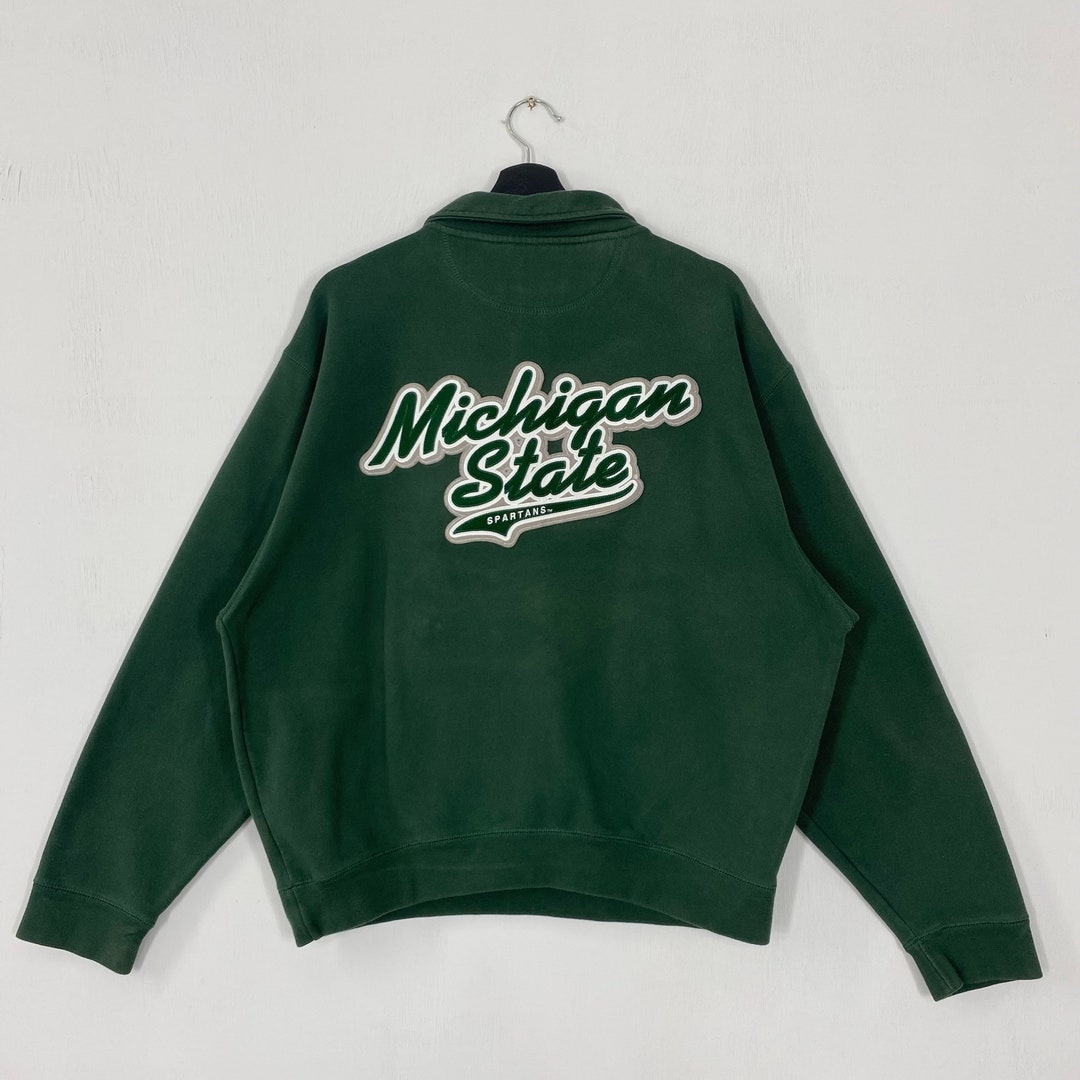 Vintage Michigan State University Sweatshirt Michigan State Crewneck ...