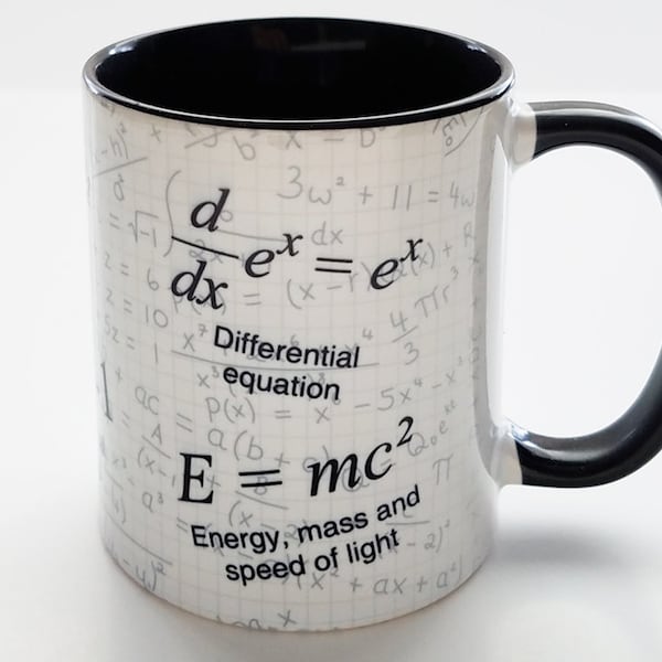 Math Coffee Mug - Etsy