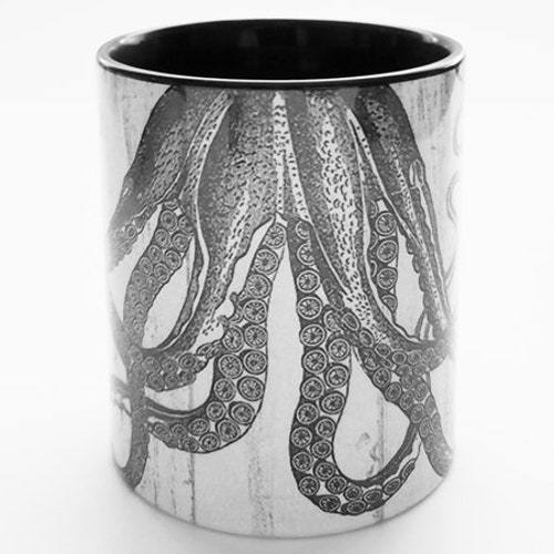 Octopus Coffee Mug Tentacles Teacher Gift Goth Decor Cthulhu - Etsy