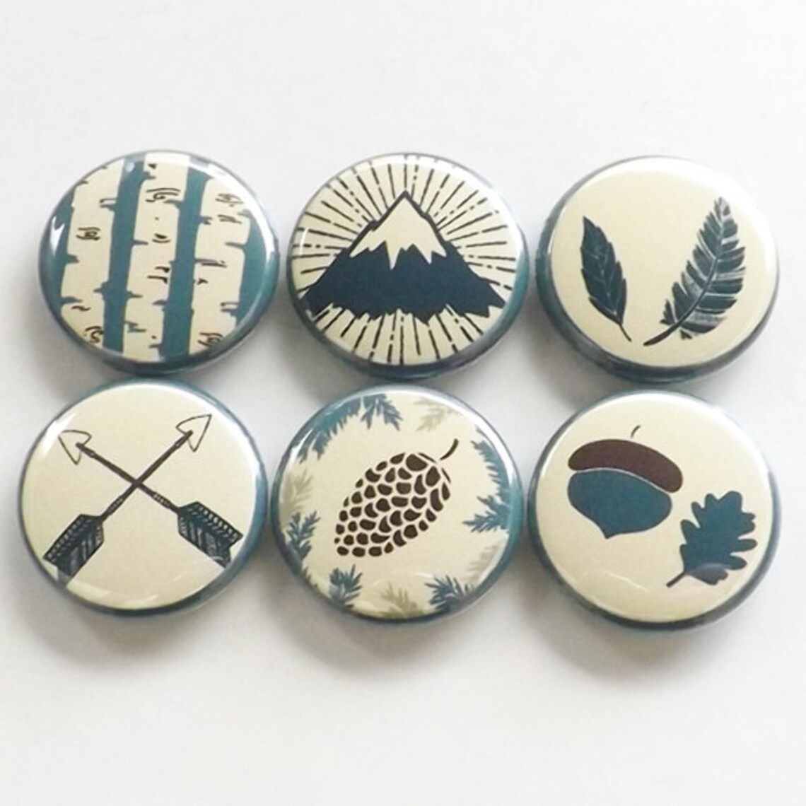 Outdoors Fridge Magnets Rustic Travel Decor Gift Mountain | Etsy