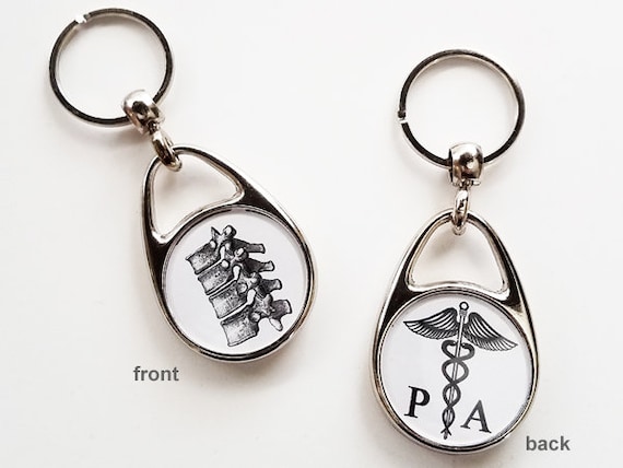 Spine Vertebrae Keychain Doctor Nurse Gift Custom Personalized | Etsy