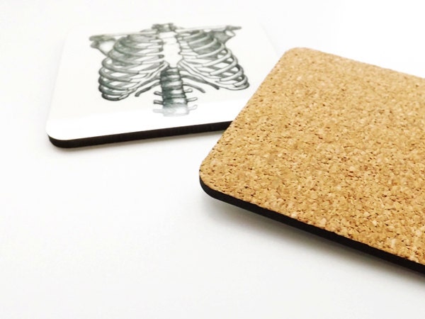 Anatomical Heart Anatomy Hardboard Coasters Graduation Doctor - Etsy