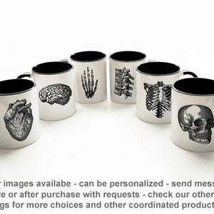 Coffee Mug Spine Vertebrae Graduation Gift Cup Medical Anatomy Coworker ...