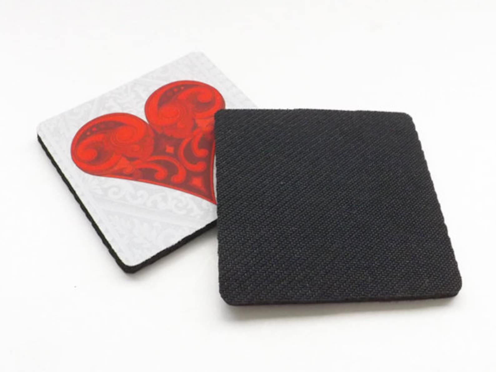 Playing Card Coasters Poker Suits Diamond Spade Club Heart - Etsy