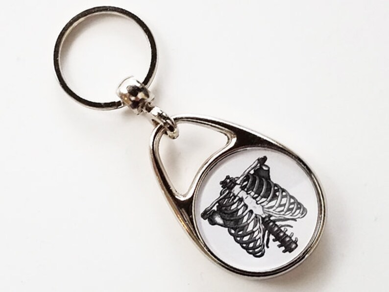 Ribcage Thorax Keychain Doctor Male Nurse Gift Custom - Etsy