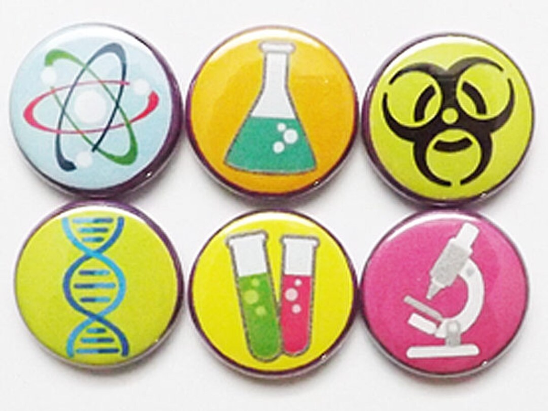 Science Magnets Microscope DNA Test Tubes Beaker Atom Hazard - Etsy